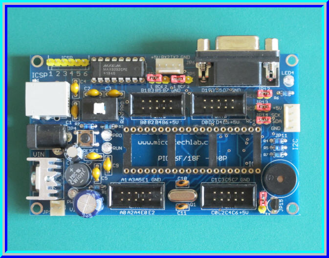 1x PIC16F/PIC18F Development Board - ตัวแทนจำหน่ายไมโครคอนโทรลเลอร์ Arduino PIC Atmel เซ็นเซอร์ ...