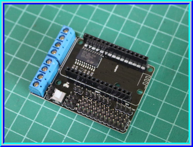1x Nodemcu Esp8266 Esp 12e L293d Motor Drive Shield ตัวแทนจำหน่ายไมโครคอนโทรลเลอร์ Arduino Pic